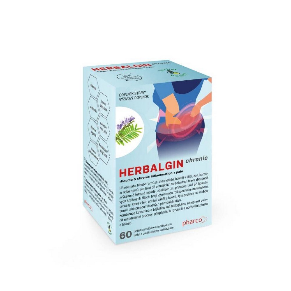 Pharco Herbalgin chronic 60 tablets,Pharco Herbal gin chronic 60 tablet ...