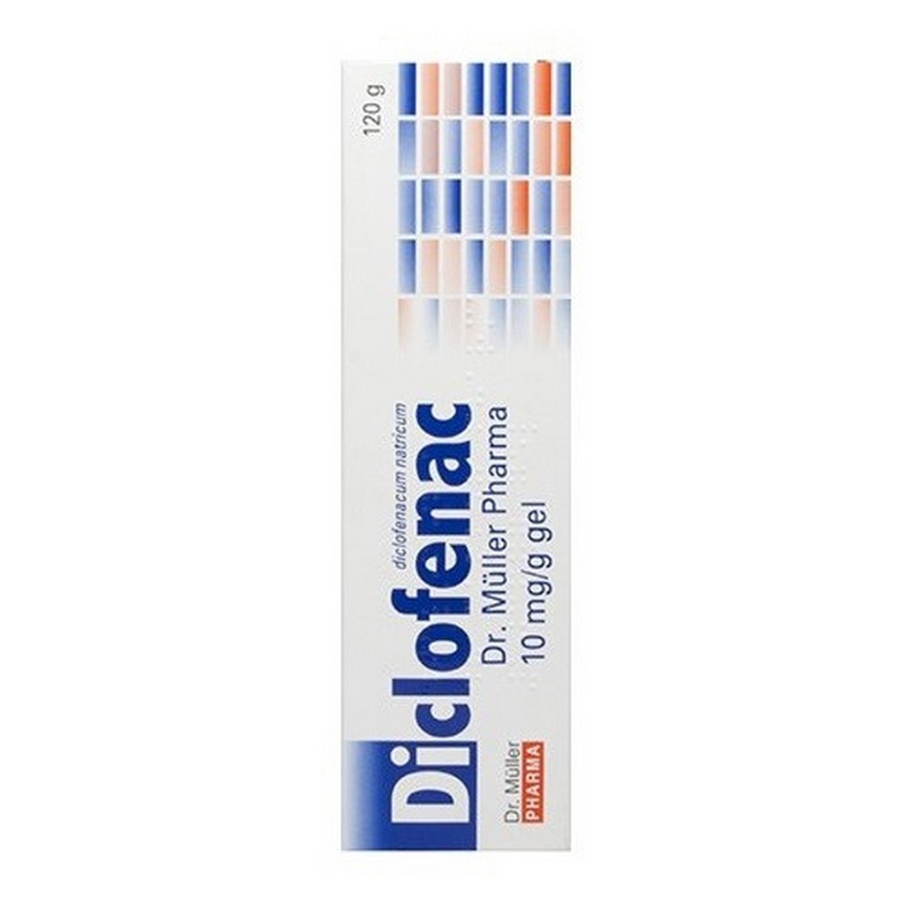 Diclofenac Dr. Müller Pharma 10mg/g gel 120g,Diklofenak Dr. Müller ...