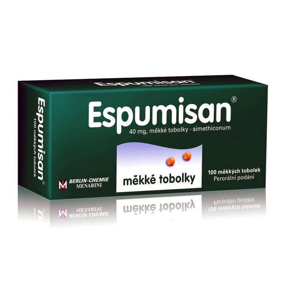 Espumisan 40mg 100 soft capsules,Espumizan 40 mg ve 100 měkkých ...