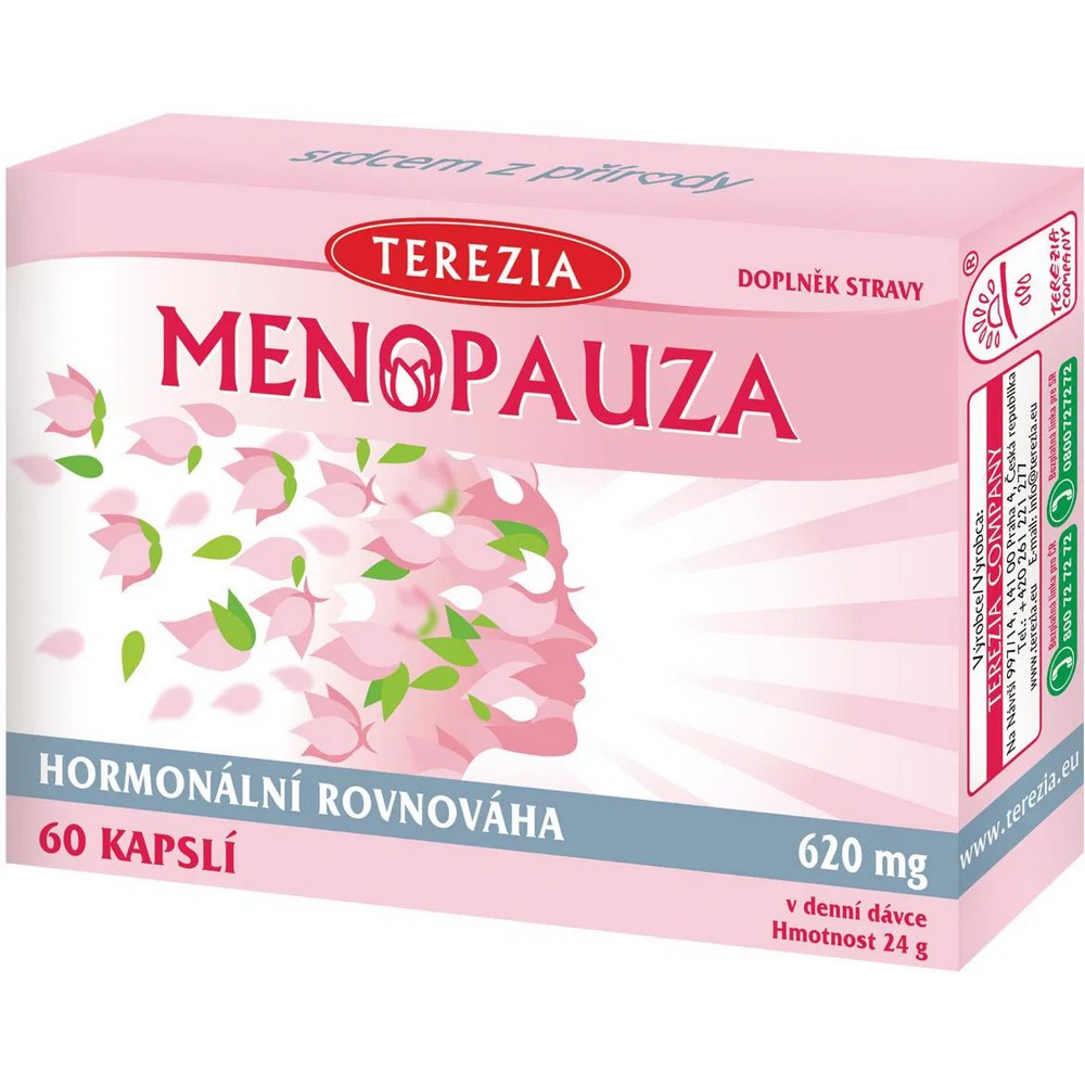 TEREZIA Menopause 60 capsules,TEREZIA Menopause 60 kapslí - Kidsapo